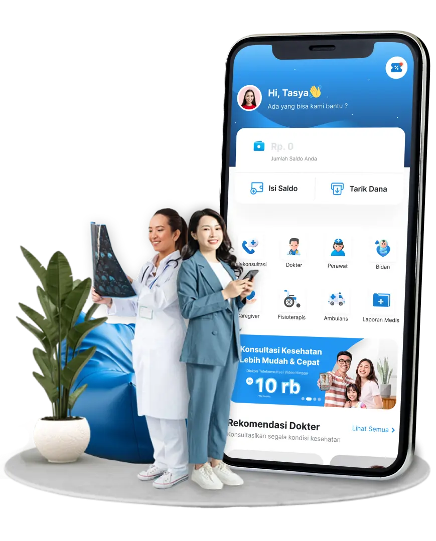 Layanan Panggil Dokter 24 Jam ke Rumah di Aplikasi CarePro